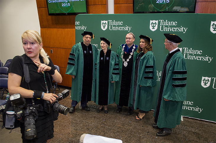 Behind the scenes | Tulane University News