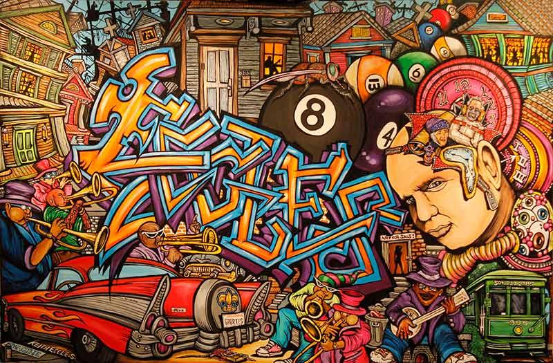 The More You NOLA: Where Y’Art exhibits local street artists